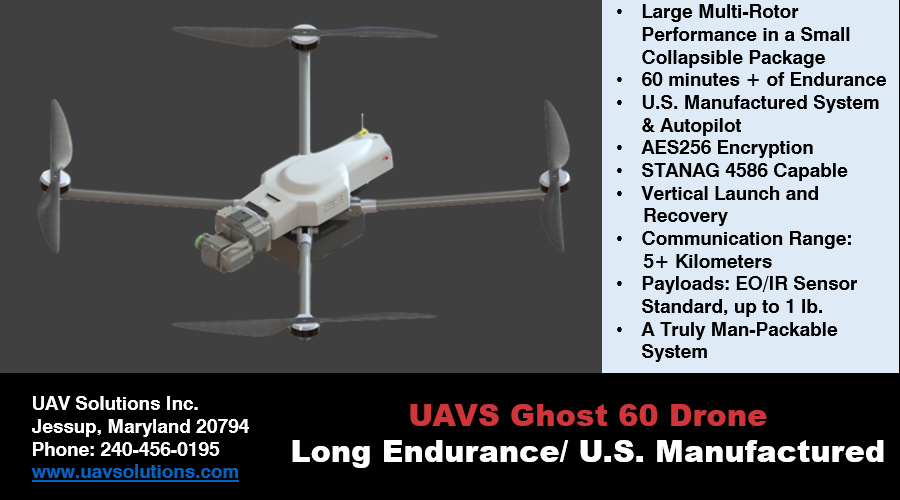 UAV Solutions Store | Ghost 60 - UAV Solutions Store
